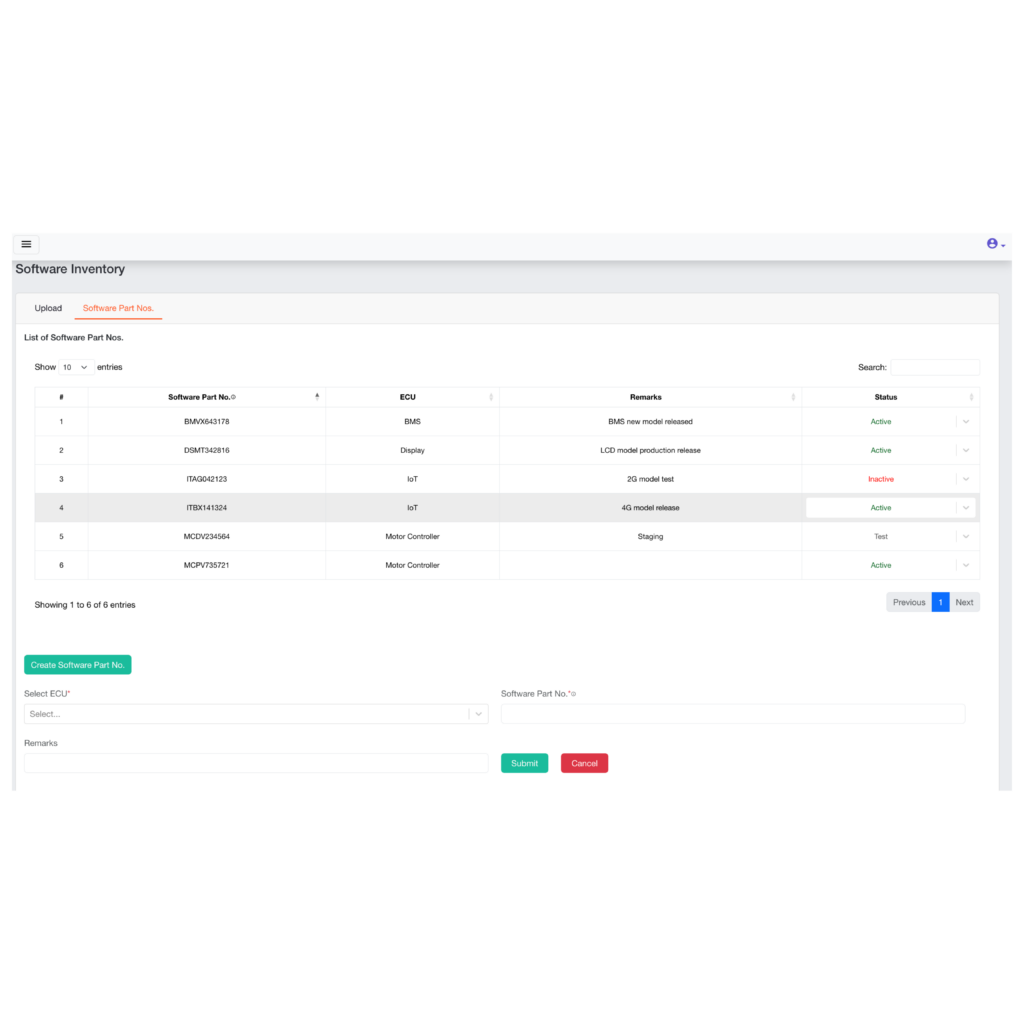 Dashboard for Electric Vehicles - Autoven